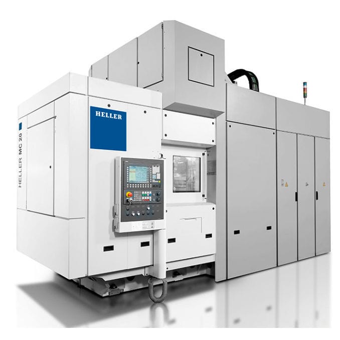 5-axis CNC machining center - MC 20 - HELLER - horizontal / with rotary ...