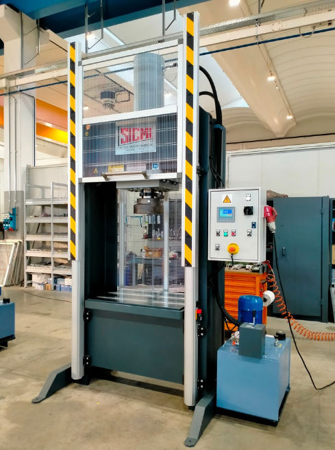 Hydraulic press - PFC 150 - SICMI - electro-hydraulic / straightening ...