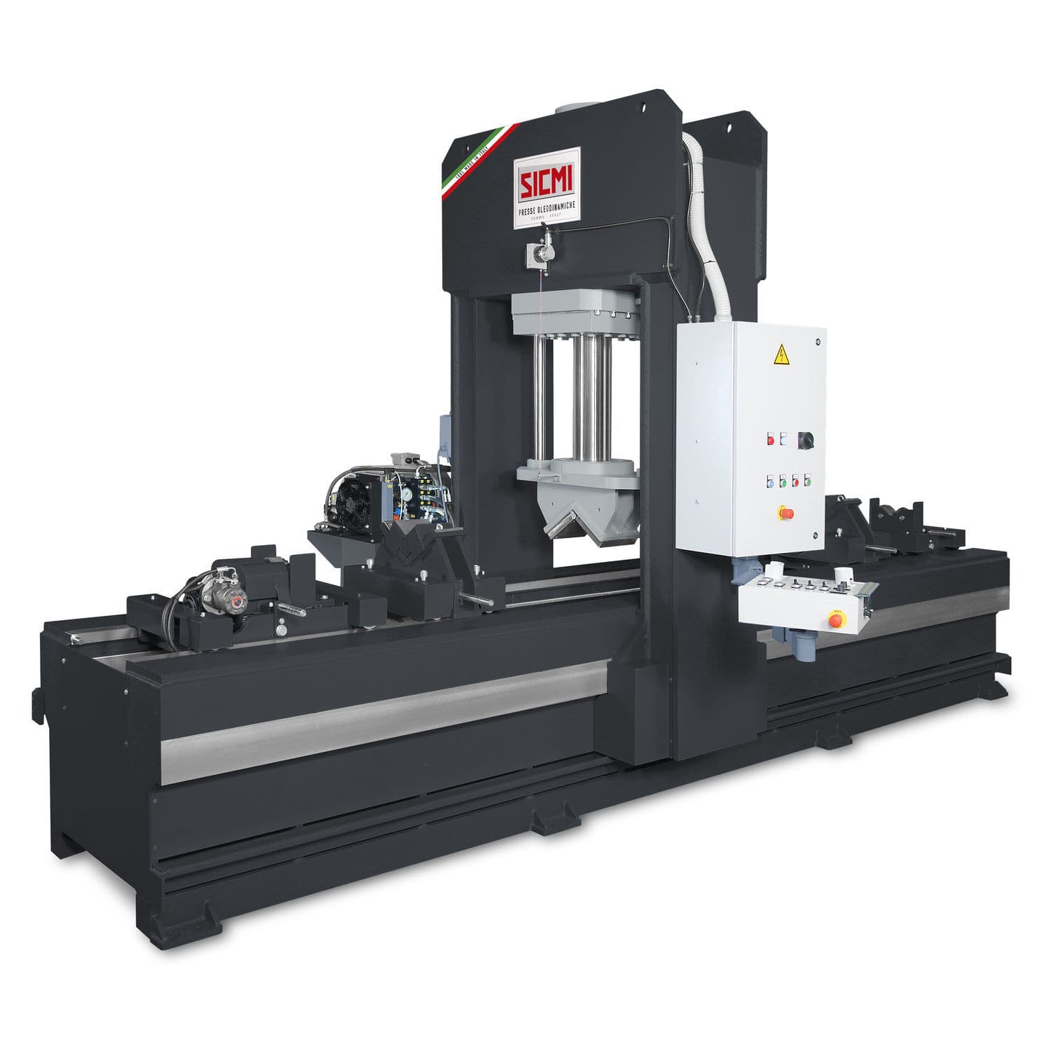 Hydraulic press - PRT series - SICMI - motorized / straightening / for ...