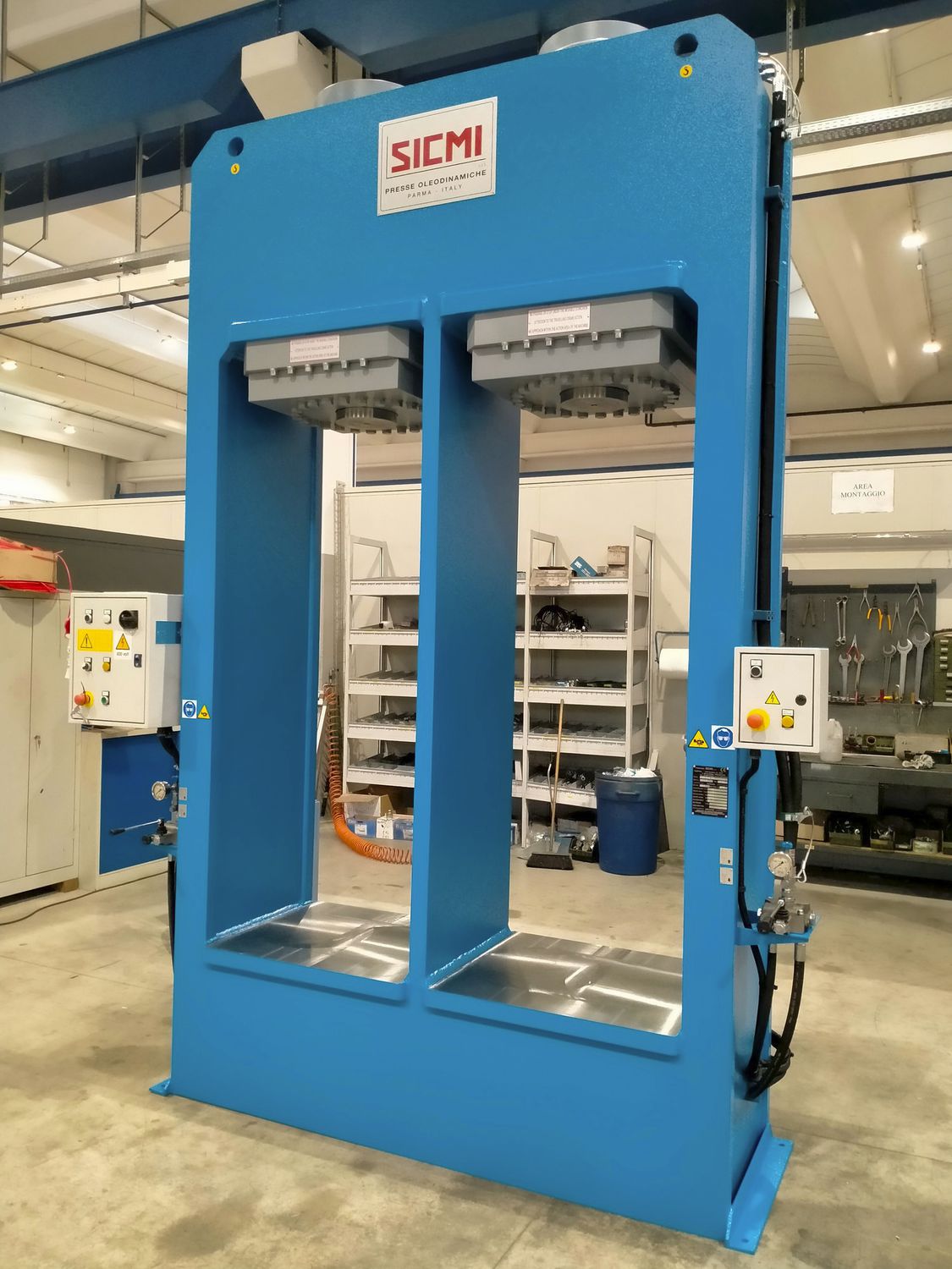 Hydraulic press - PFC 300+300 - SICMI - forming / punching / cutting