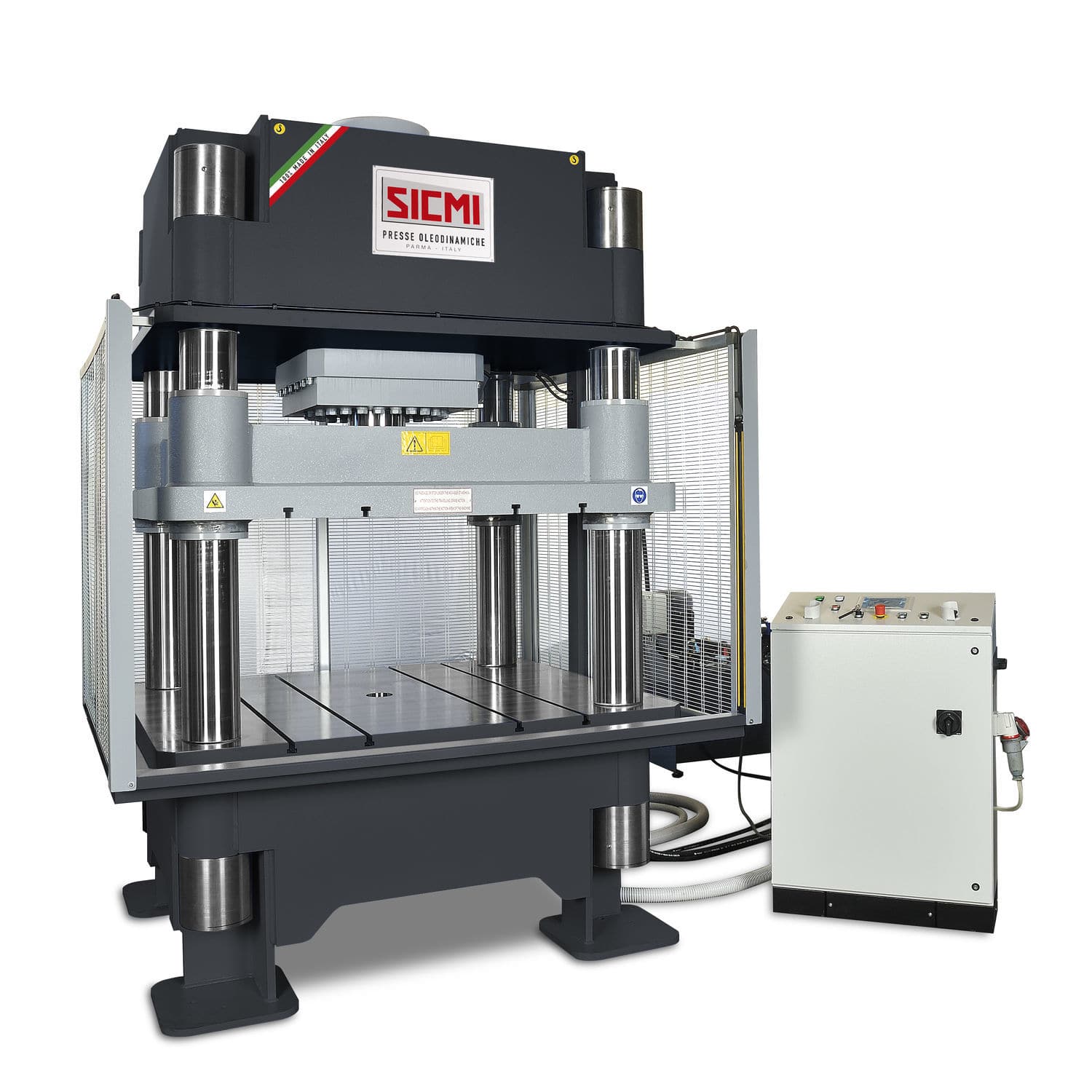 Hydraulic press - PSQ 100 A - SICMI - forming / for molding / process
