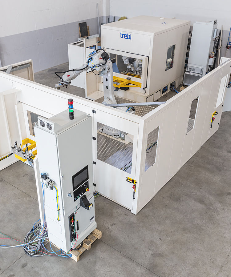 Cutting deburring machine - RTS - Trebi di Bianchi Nadia - aluminum ...