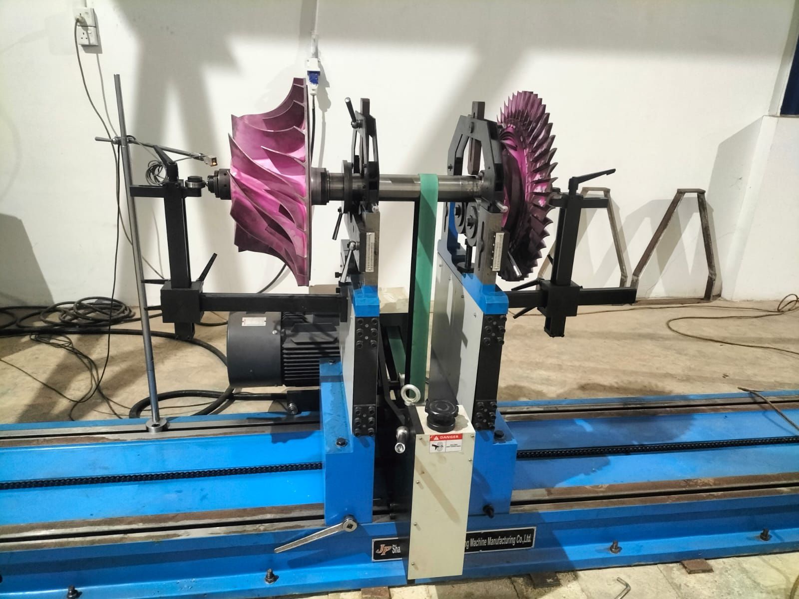 Turbocharger balancing machine - PHQ-160H - Shanghai Jianping Dynamic ...