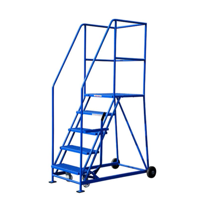 Mobile ladder - HI-MSE-05 - Handle-iT Ltd - for warehouse / security