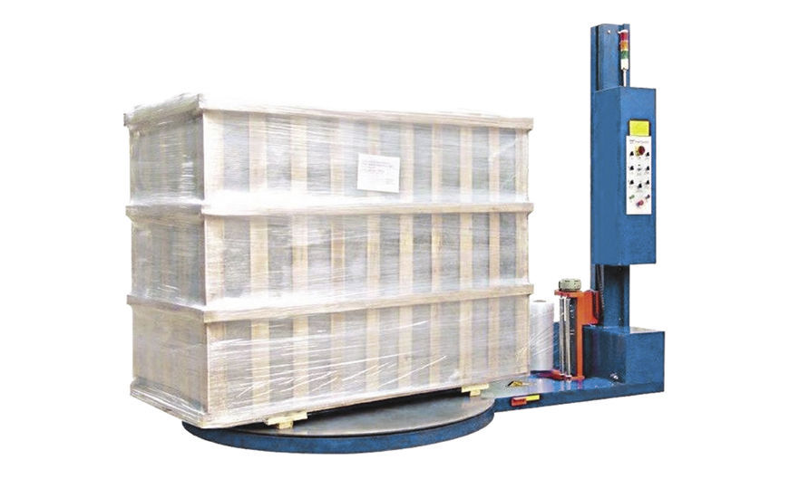 Turntable stretch wrapping machine - ST-SWM - Suntech - automatic