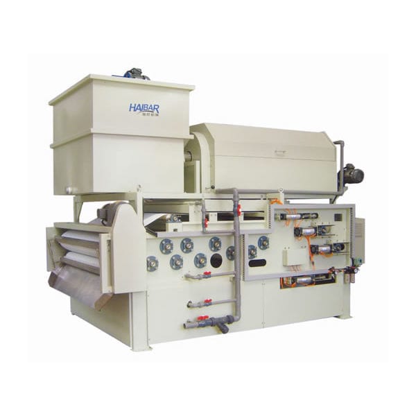 Belt filter press - HTBH series - Shanghai Haibar Mechanical ...