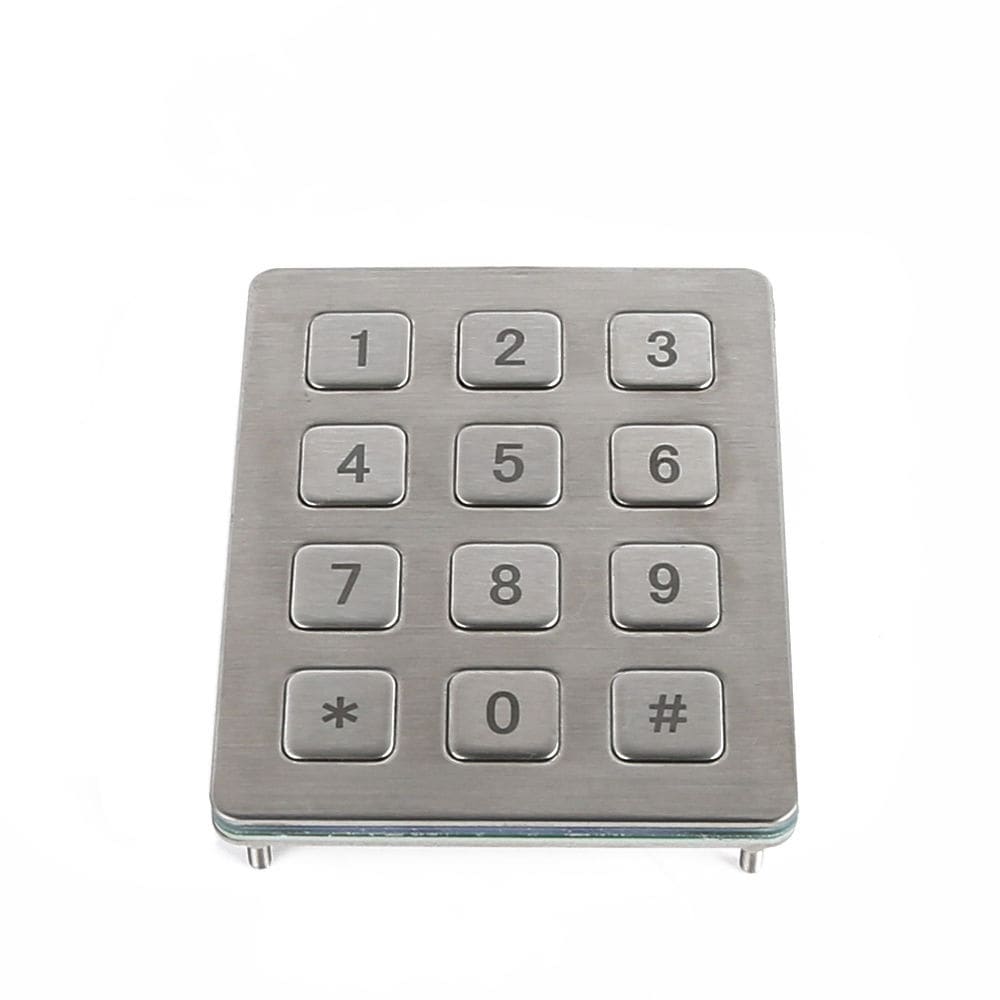 Stainless steel keypad - CT-KPS01-12-TM - NingBo ChenTe electronics ...