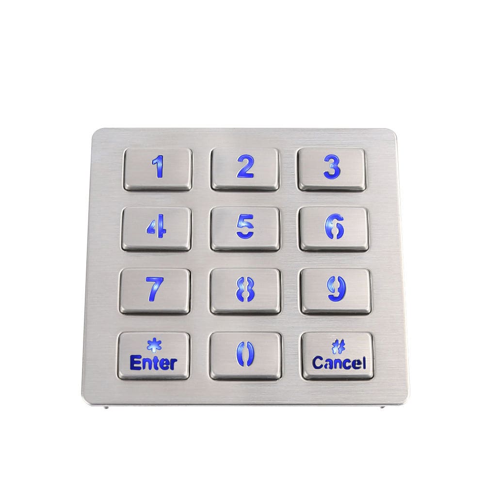 12-key keypad - CT-KPS10-12-TM-BL - NingBo ChenTe electronics ...