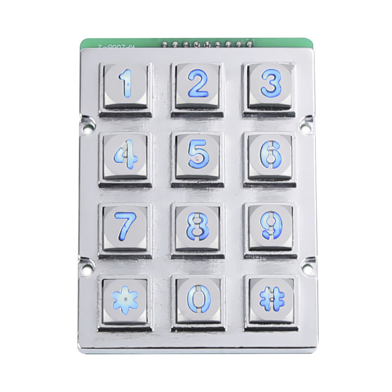 12-key keypad - CT-KPZ04-12-RM-BL - NingBo ChenTe electronics ...