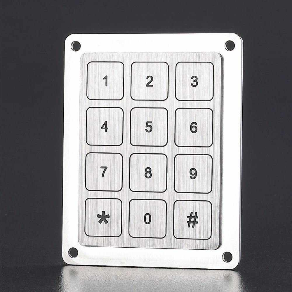 12-key keypad - CT-KPA19-12-RM - NingBo ChenTe electronics Technologies ...