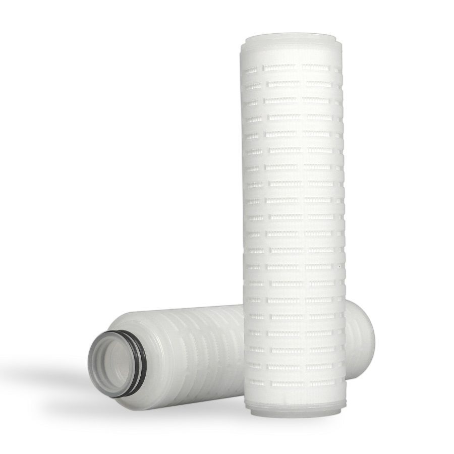 Pleated filter cartridge - Sanin Filtertechnik GmbH - water / for ...
