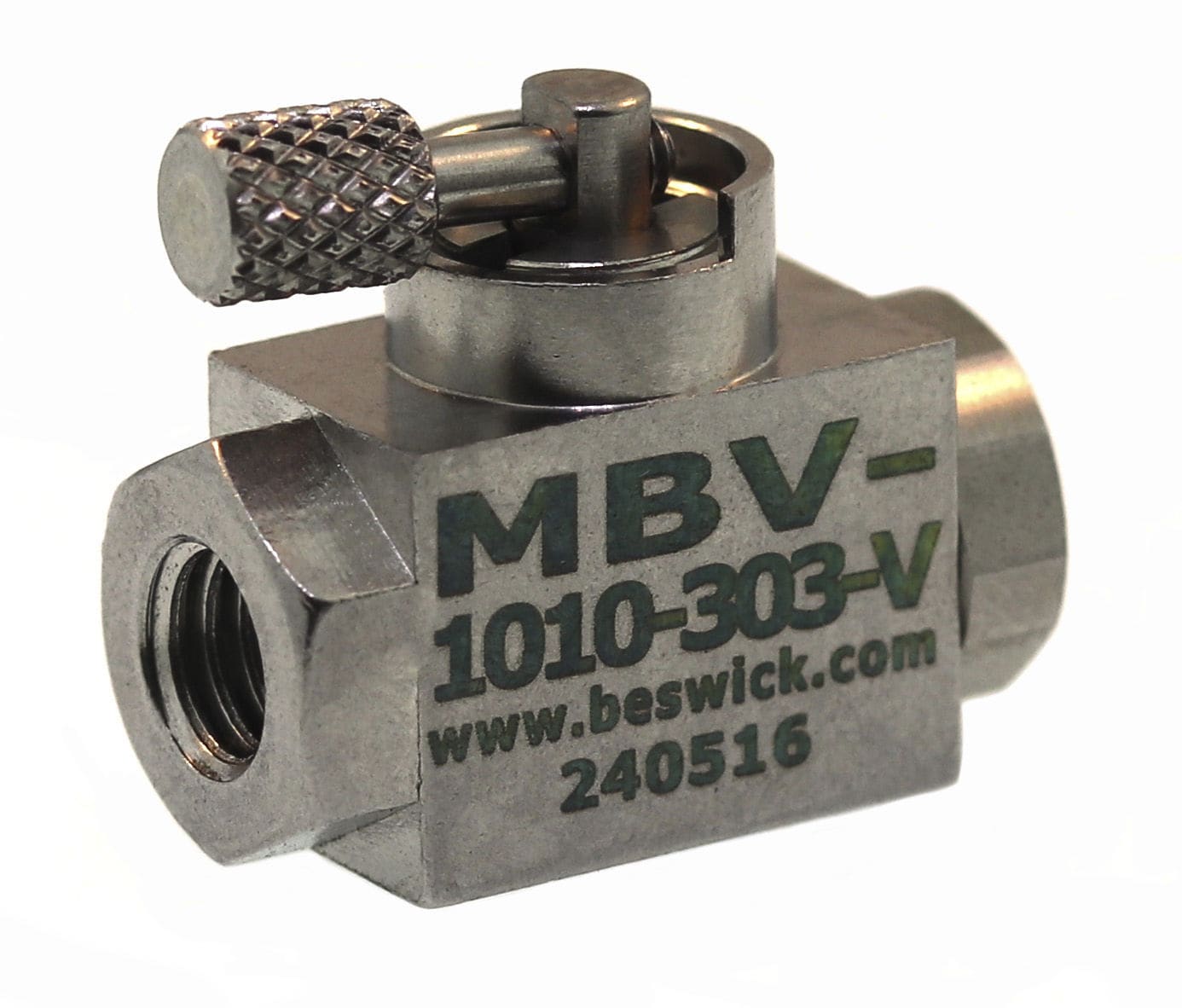 Ball valve - MBV-1010.-. - Beswick Engineering Co, Inc. - manual / shut ...
