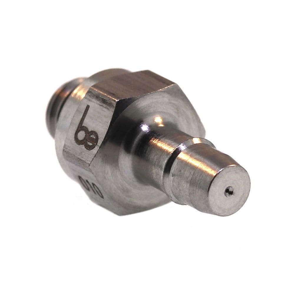 Orifice flow restrictor - MH-..-.-. - Beswick Engineering Co, Inc. - barbed