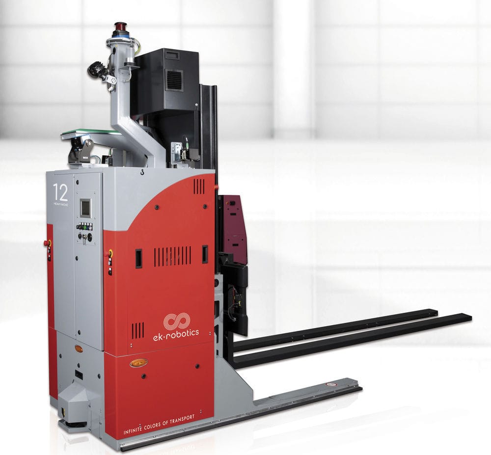 Heavy load AGV - HEAVY MOVE 06 - ek robotics GmbH - electric / fork