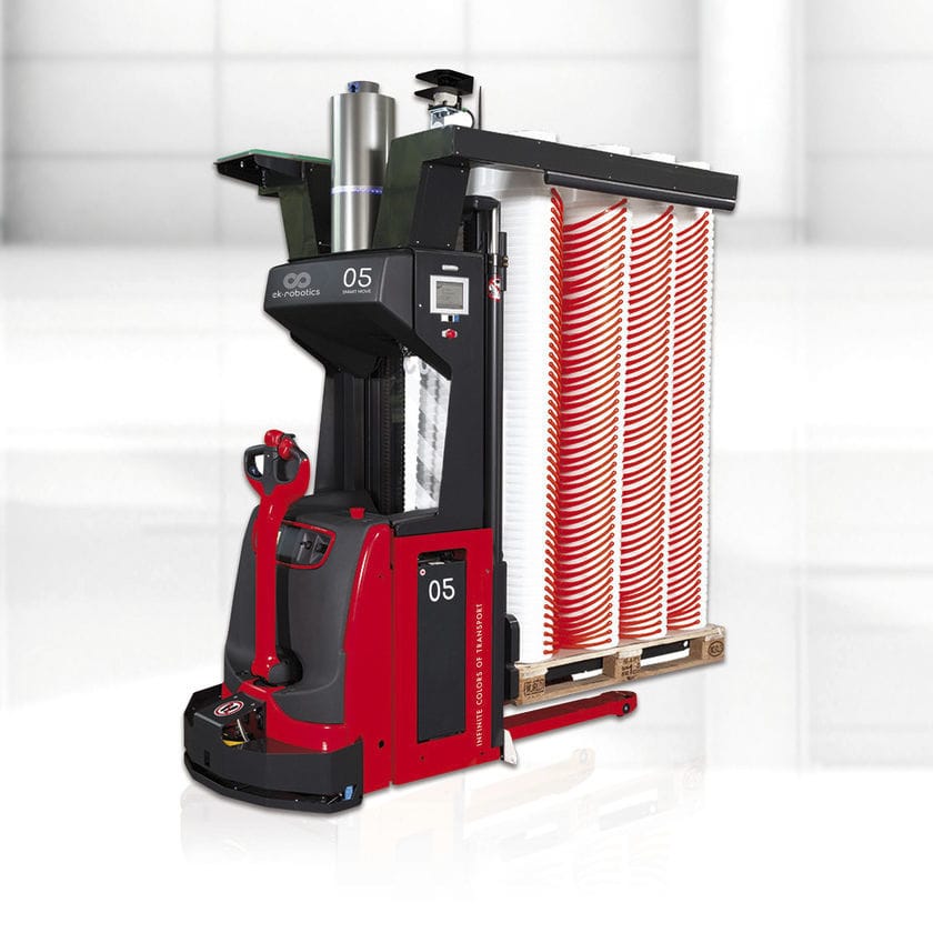 Custom-made AMR - SMART MOVE CUSTOM - ek robotics GmbH - transport ...