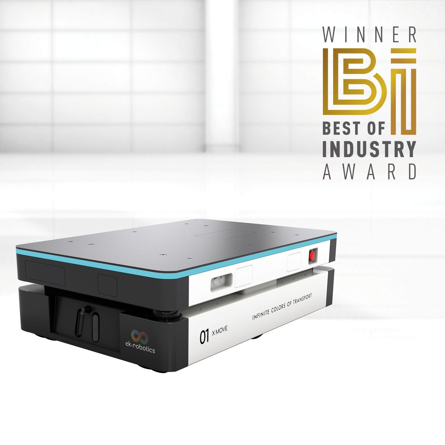 Transport autonomous mobile robot - X MOVE 600 - ek robotics GmbH ...