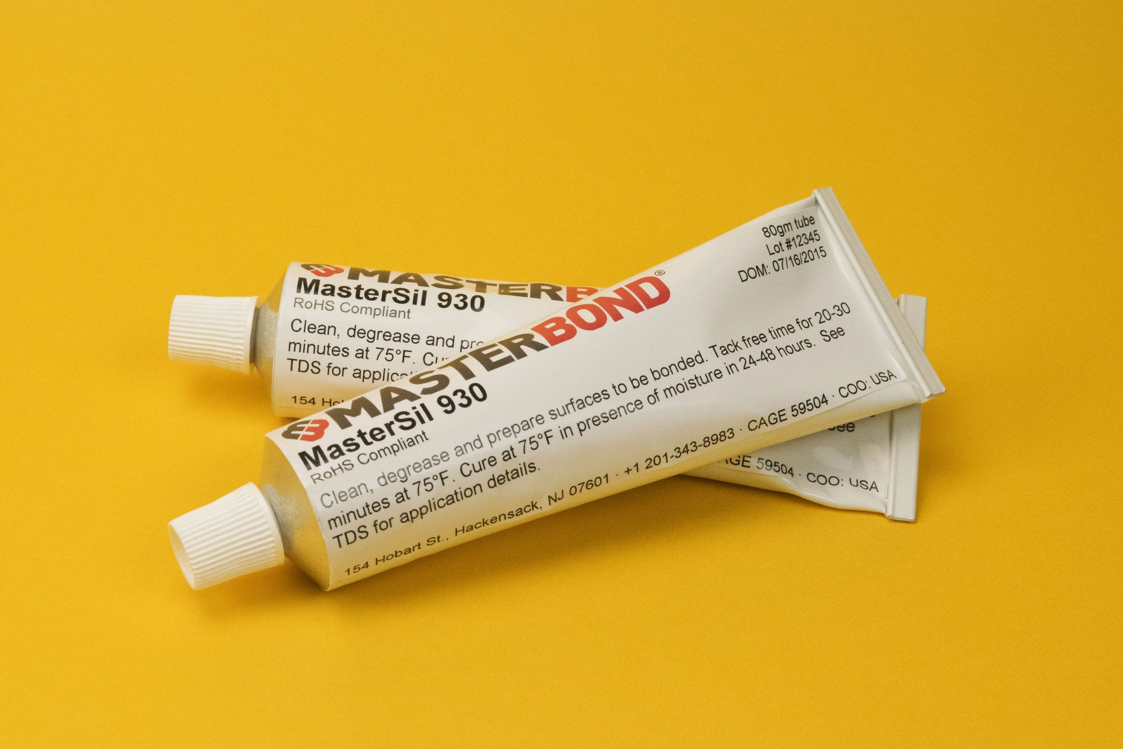 Fluorosilicone adhesive - Master Bond - single-component / industrial