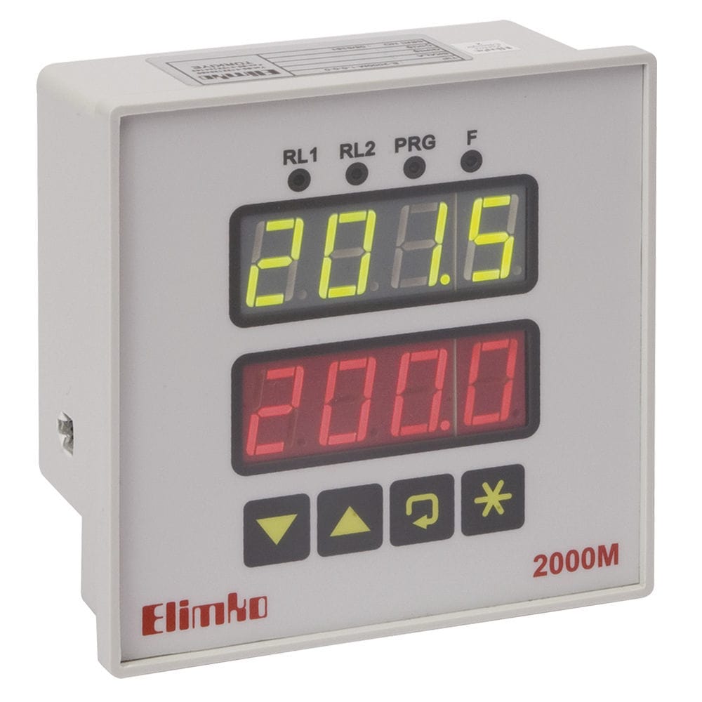 Digital indicator controller - E-2000M series - Elimko Elektronik Imalat ve Kontrol ...