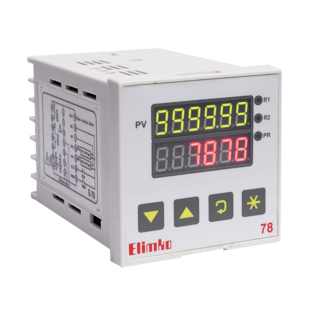 Digital indicator controller - E-78-S series - Elimko Elektronik Imalat ...