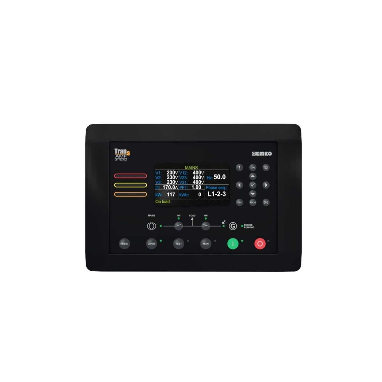 Automatic generator set controller - TRANS AMF SYNCRO - EMKO Elektronik ...