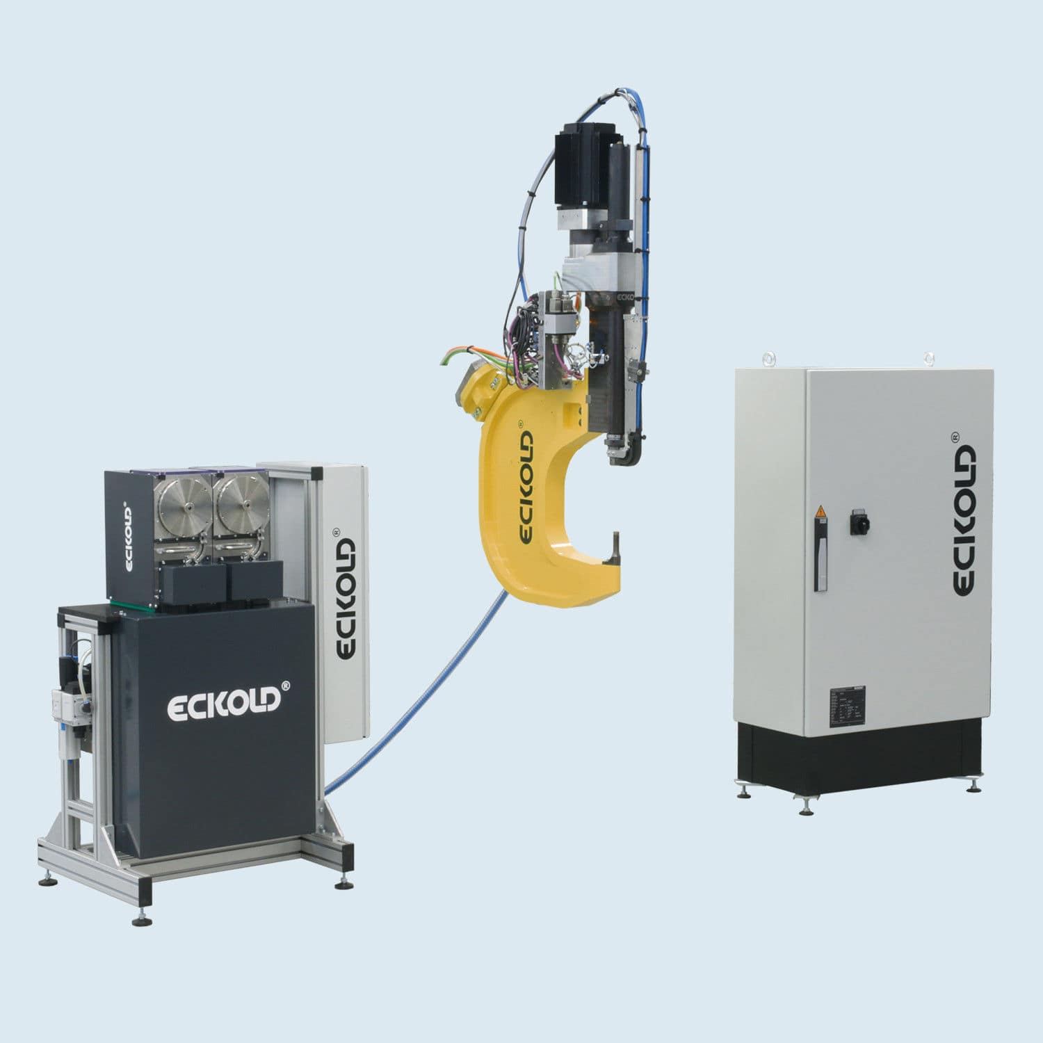 Electric riveting unit - ECKOLD technics GmbH & Co. KG - self-piercing ...