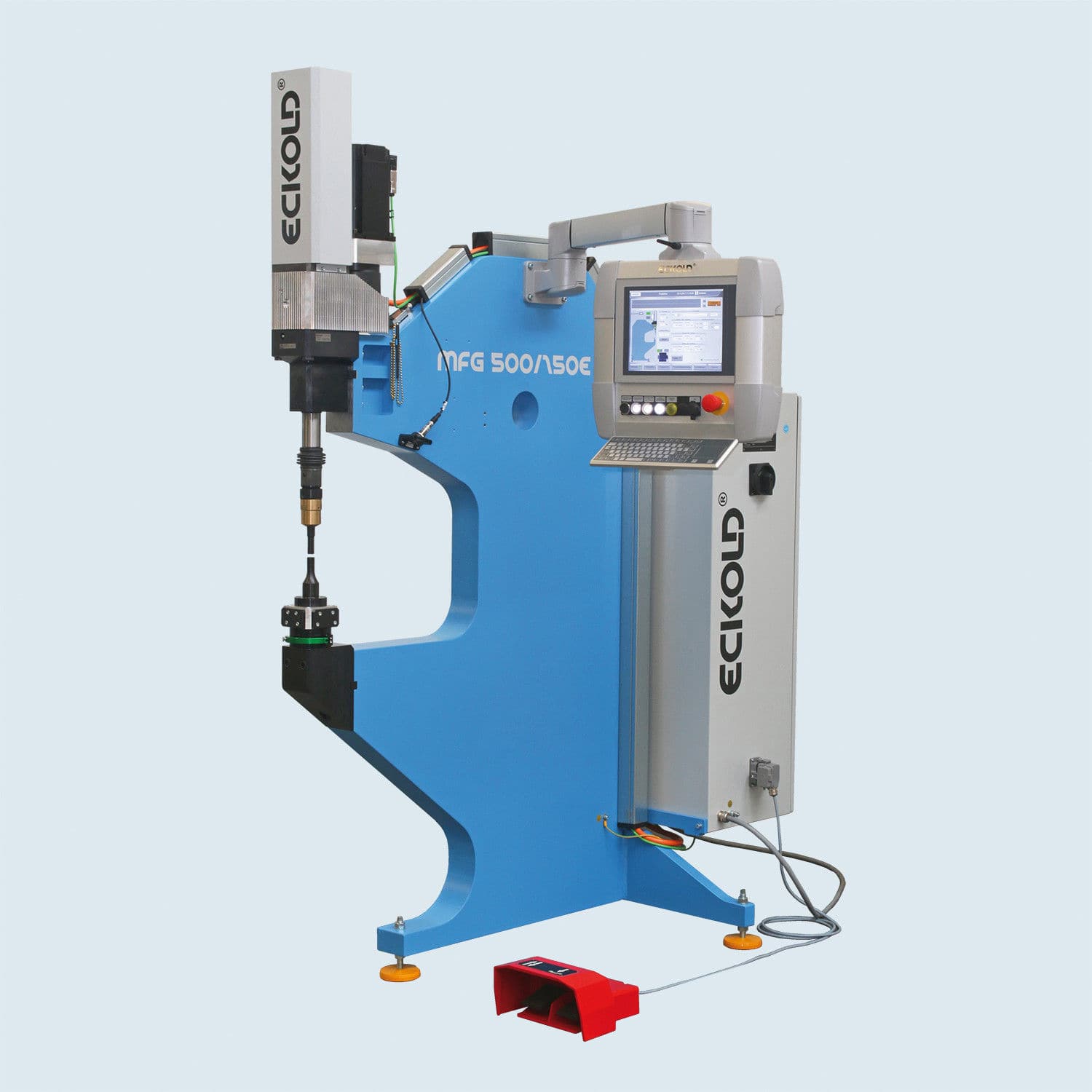 Sheet metal clinching machine - MFG 500/150 E - ECKOLD technics GmbH ...