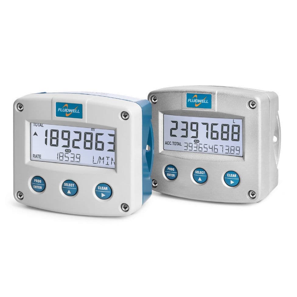 Rate indicator totalizer - F014 - Fluidwell bv - flow / intrinsically safe / totalizer