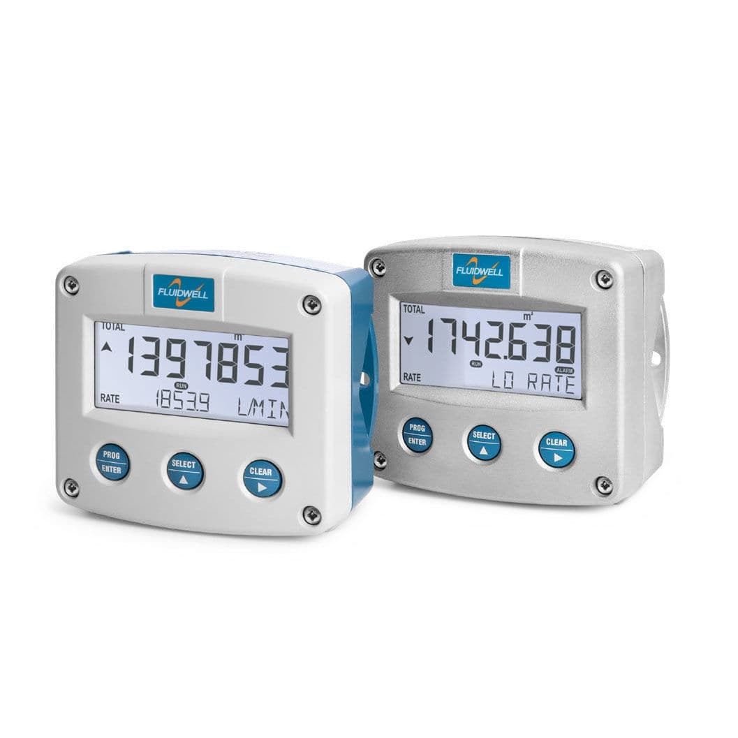 Rate indicator totalizer - F118 - Fluidwell bv - flow / intrinsically ...