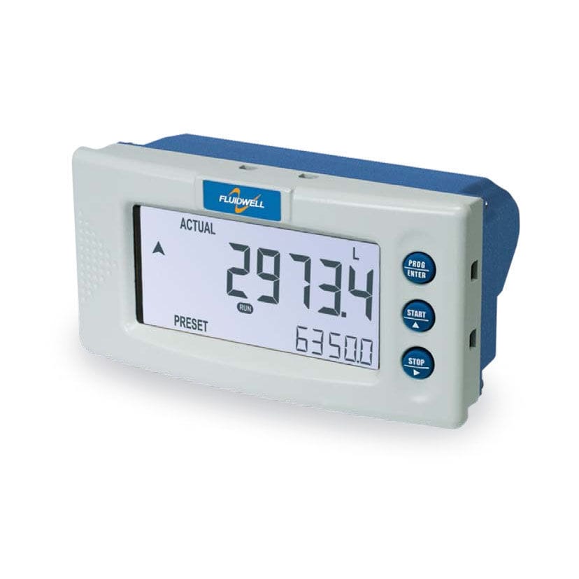 Panel-mounted batch controller - D030 - Fluidwell bv