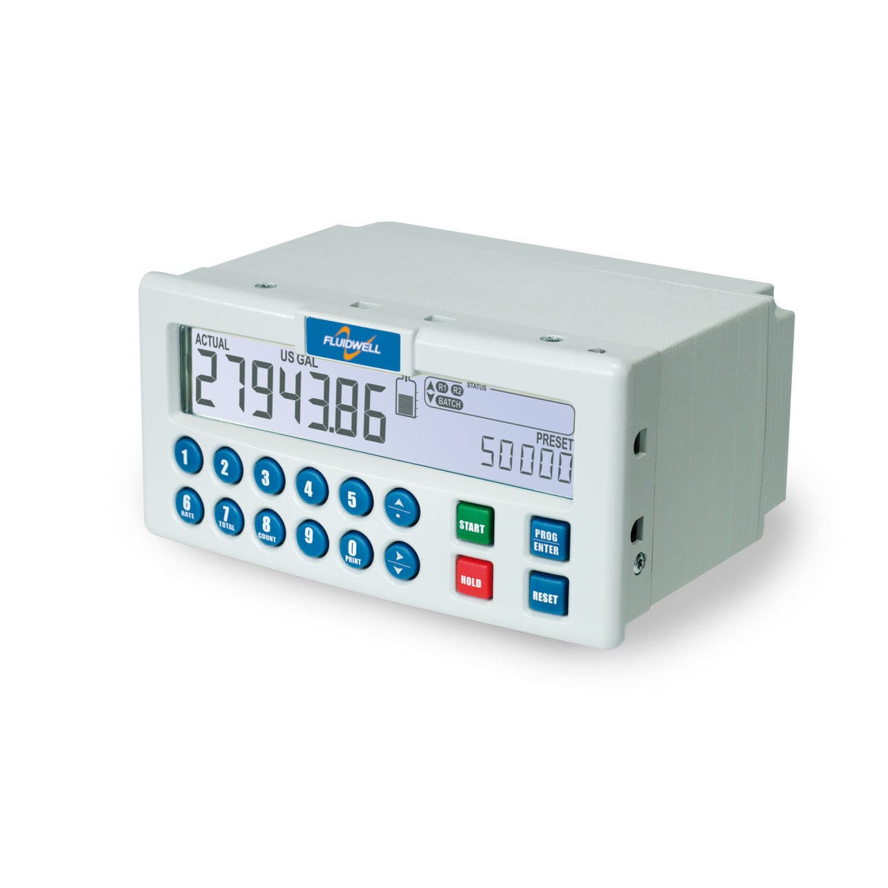 Panel-mounted batch controller - N410 - Fluidwell bv