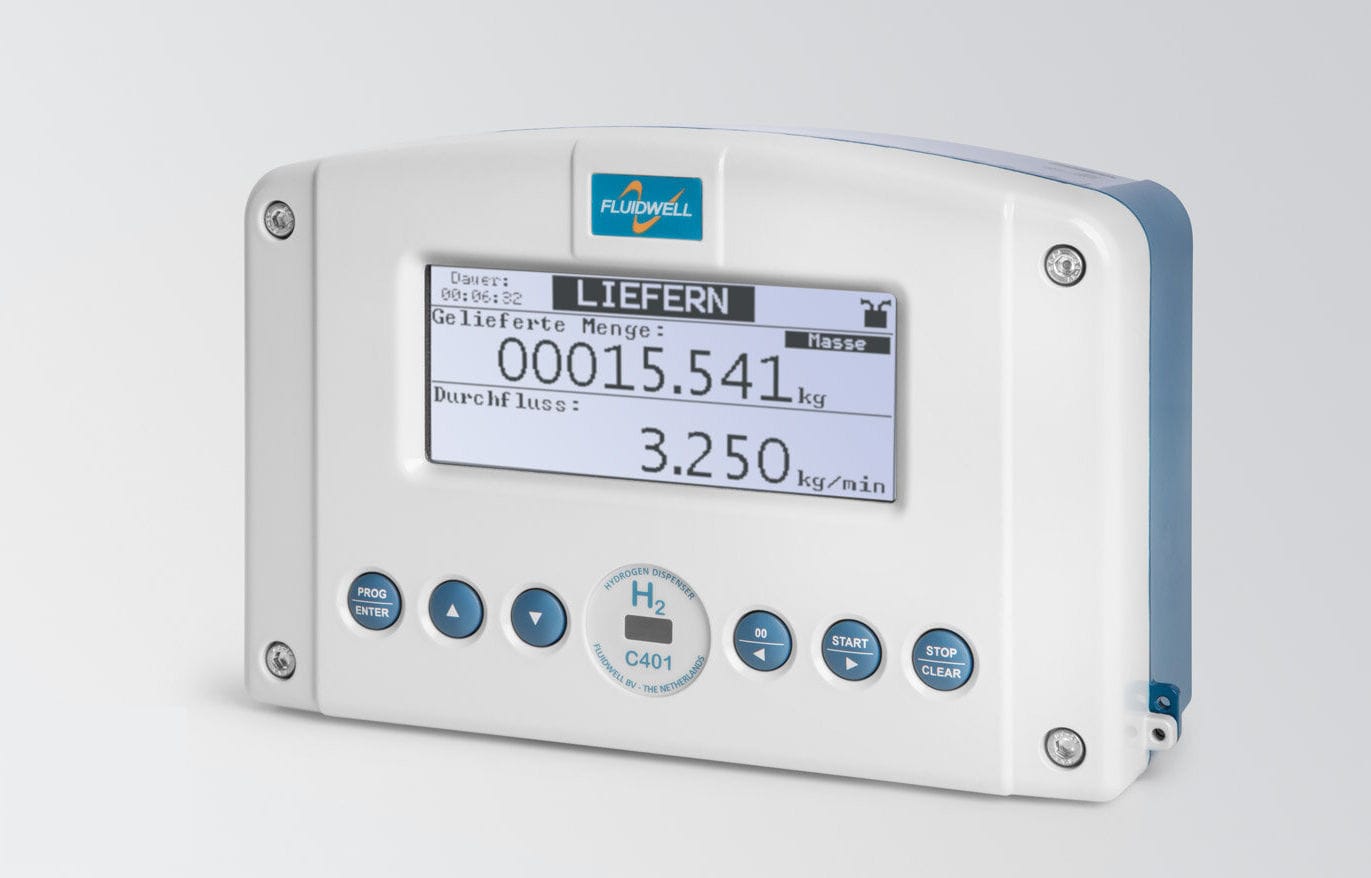 Hydrogen distribution batch controller - C401 - Fluidwell bv