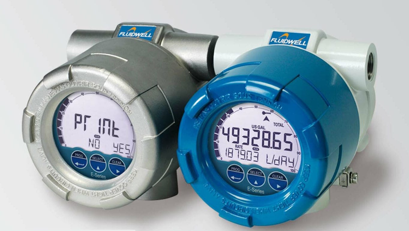 Rate indicator totalizer - E119 - Fluidwell bv - flow / with LED display / explosion-proof