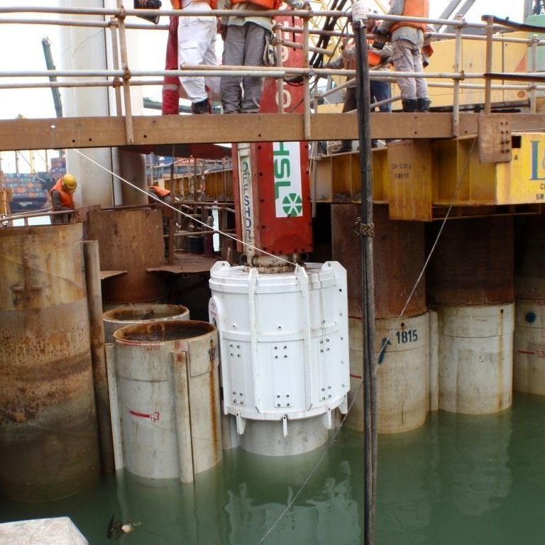 Rapid impact compaction hydraulic drop hammer - HPH series - PAJOT