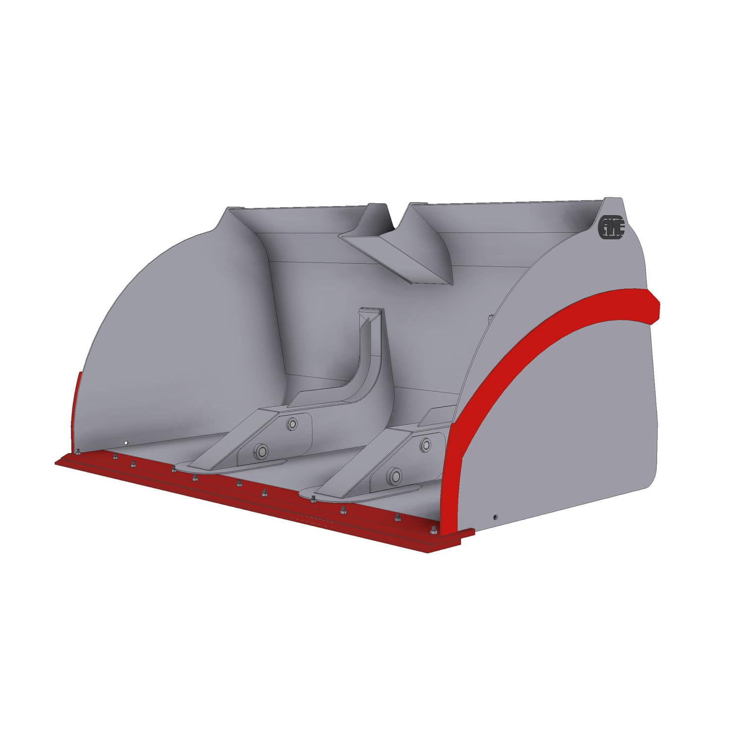 Face shovel bucket - CAME srl - high-tip / for light materials