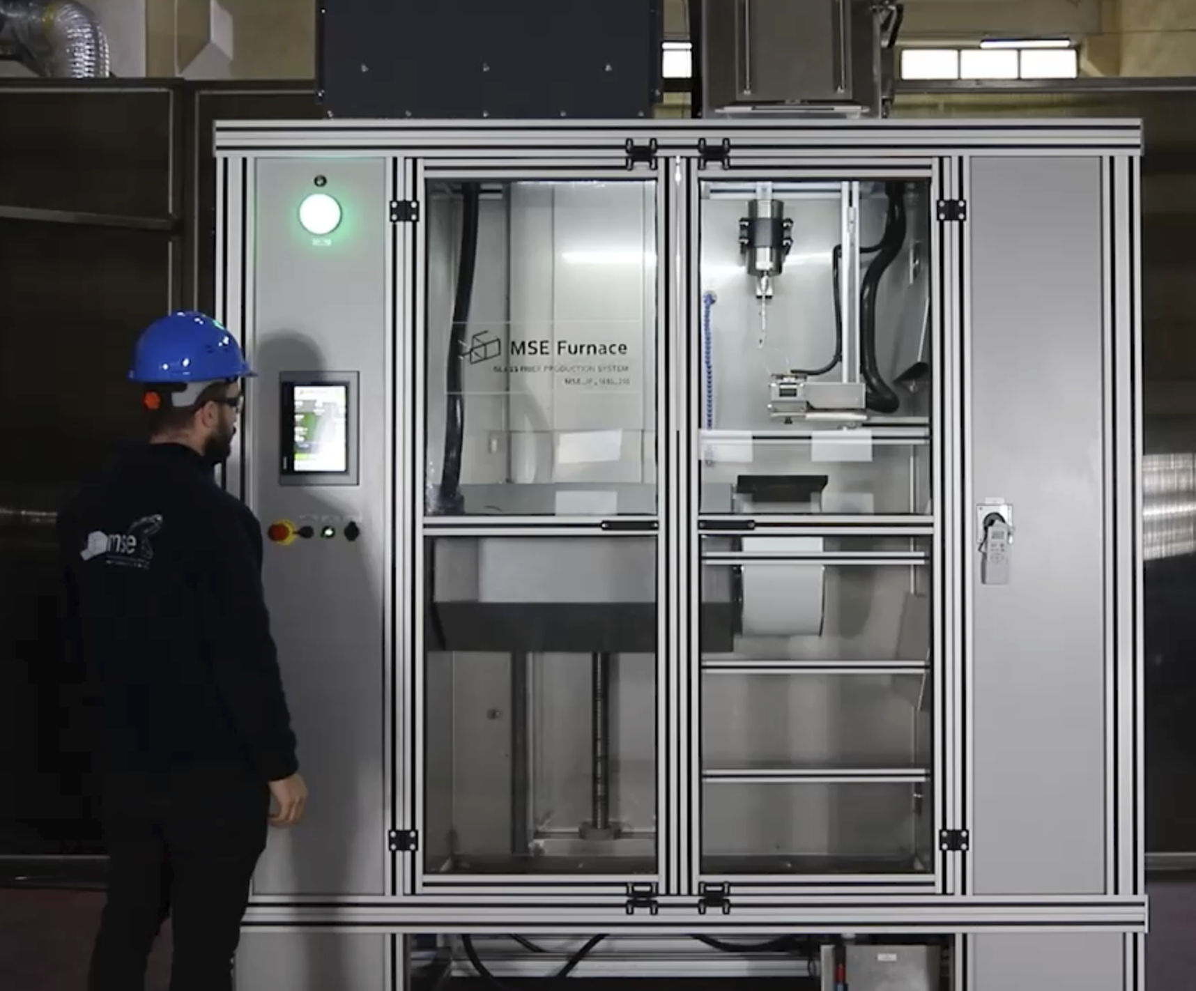 Glass fiber production furnace - MSE TEKNOLOJİ LTD. ŞTİ. - cabinet ...