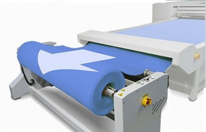 Fabric winding machine - eurolaser GmbH - automatic