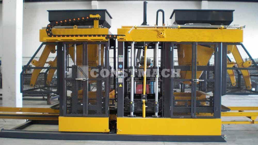 Concrete block making machine - BS-25 - CONSTMACH Concrete Plants ...