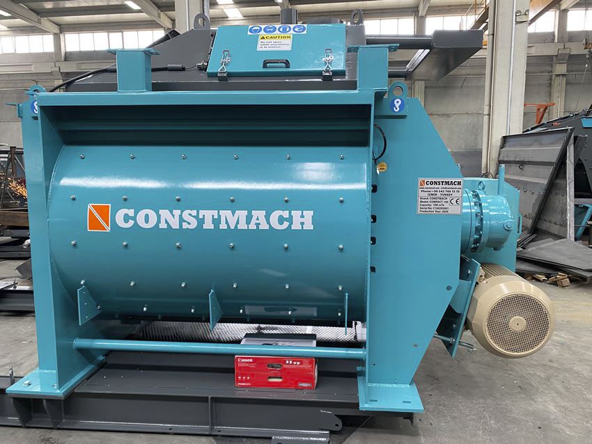 Paddle mixer - CTS series - CONSTMACH Concrete Plants & Crushers ...