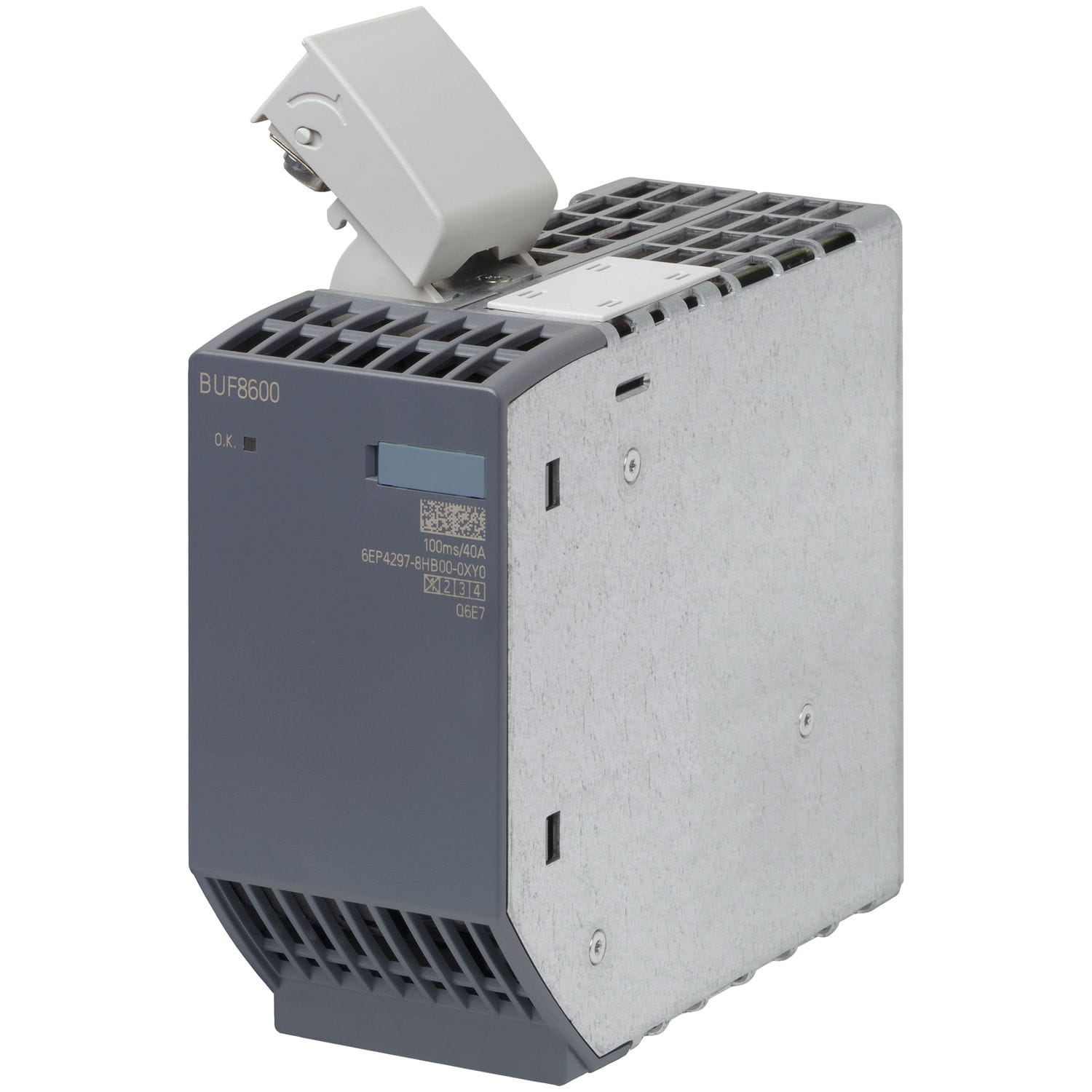 DIN rail-mounted DC power supply buffer module - SITOP BUF8600 ...
