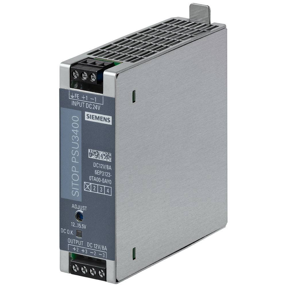 DIN rail DC/DC converter - SITOP PSU3400 - Siemens Power Supplies - industrial / wide input ...