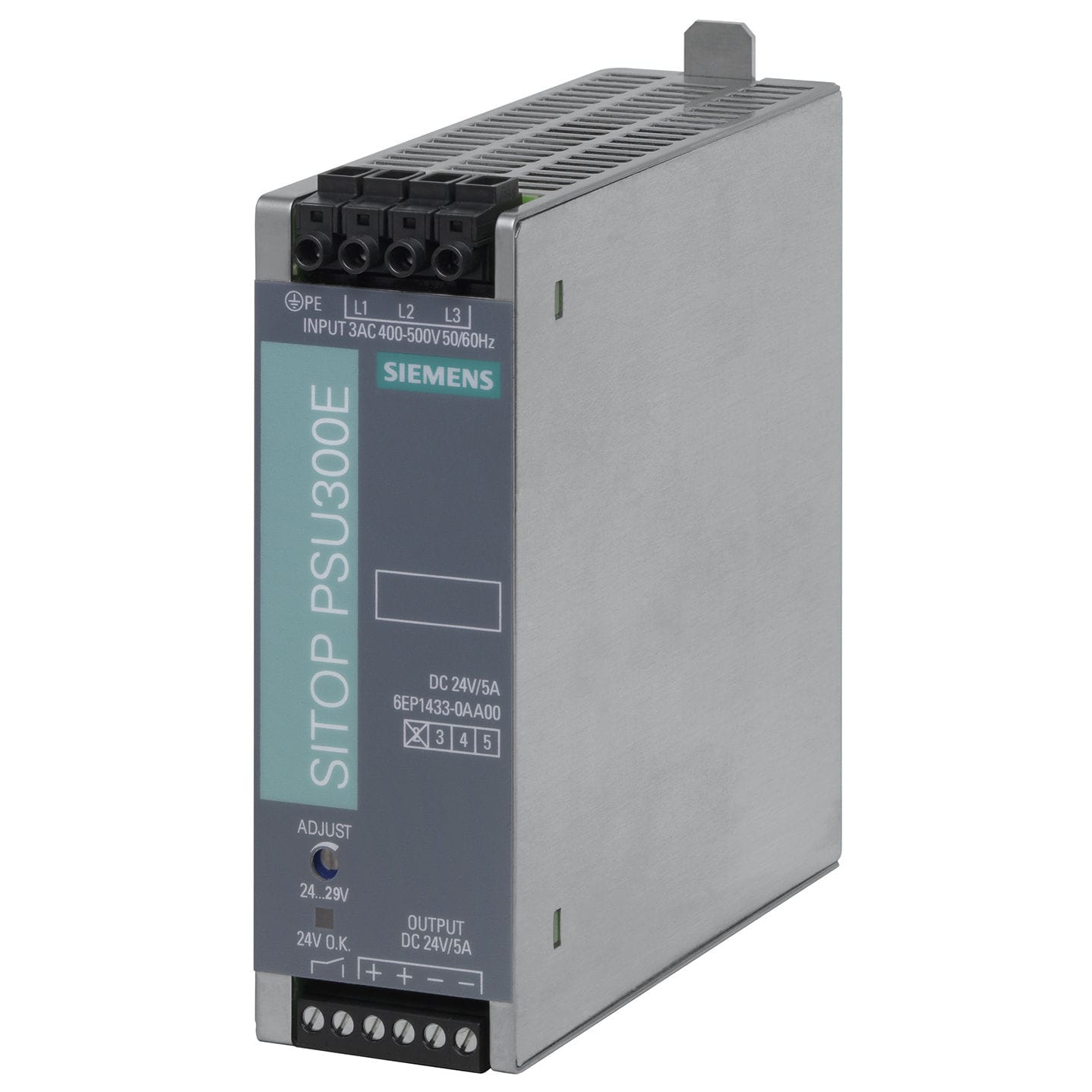DIN rail power supply - SITOP PSU300E - Siemens Power Supplies - AC/DC ...