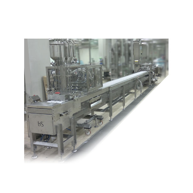 Cream filling line - PATE' - B.S. SRL - linear