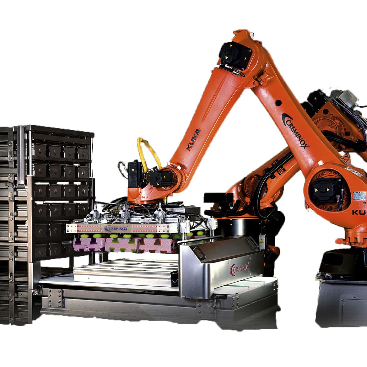Robotic depanner - Creminox - for the food industry