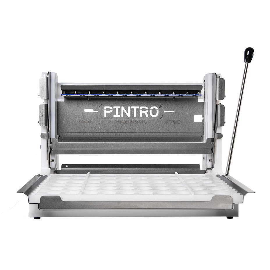 Manual skewer machine - P720 - PINTRO - SMO bv - continuous