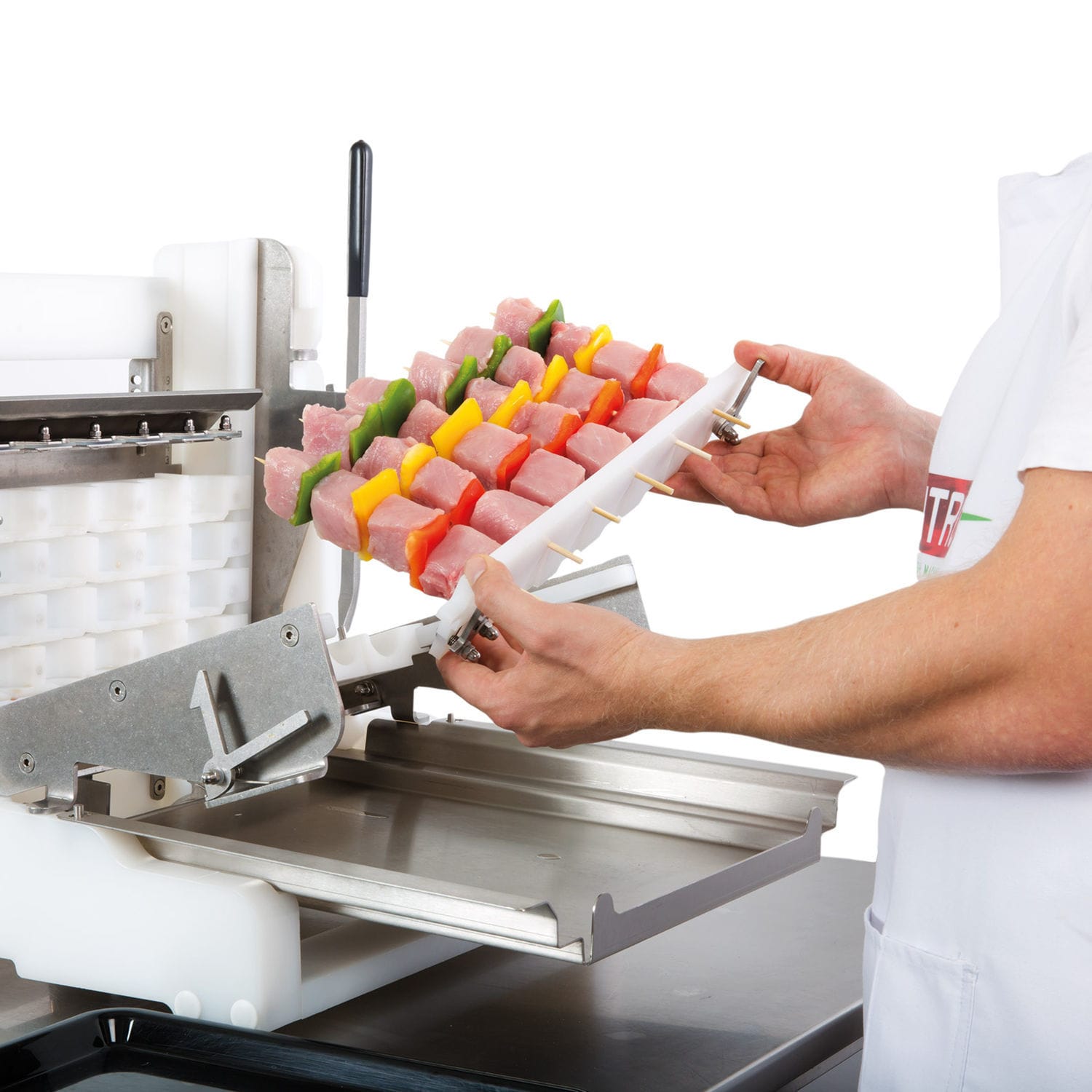 Manual skewer machine - P480 - PINTRO - SMO bv - continuous