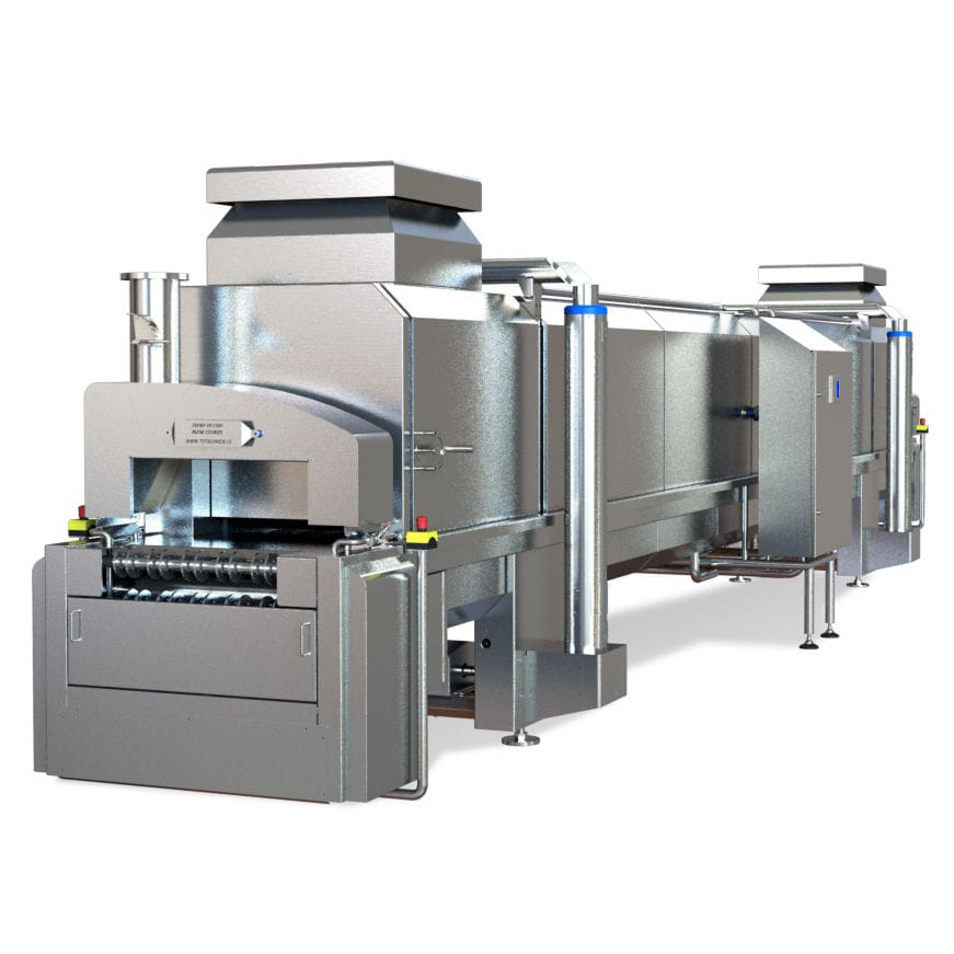 Electric industrial cooker - Provisur Technologies Inc. - steam ...