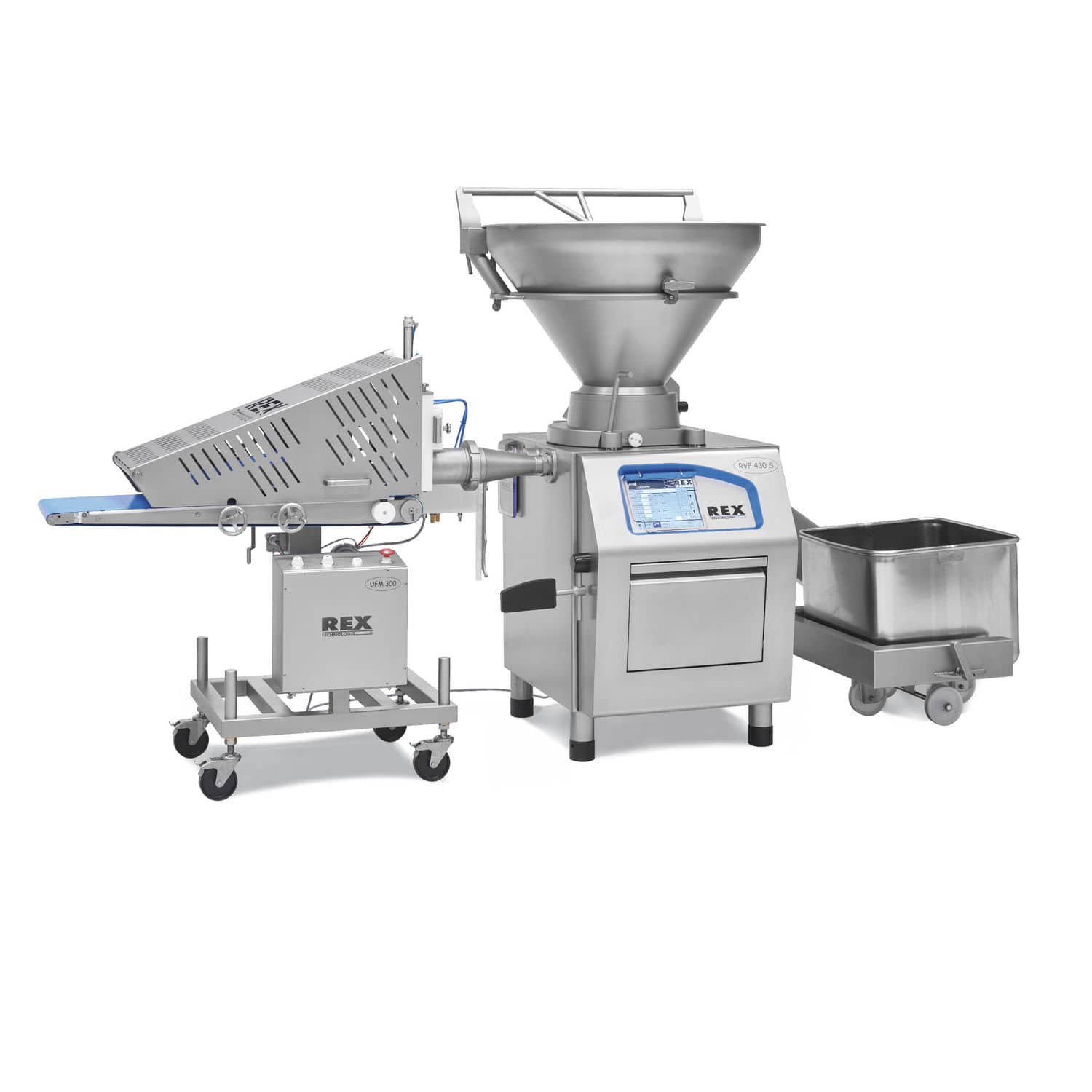 Hamburger forming machine - UFM 300-6 - REX-Technologie GmbH & Co. KG ...