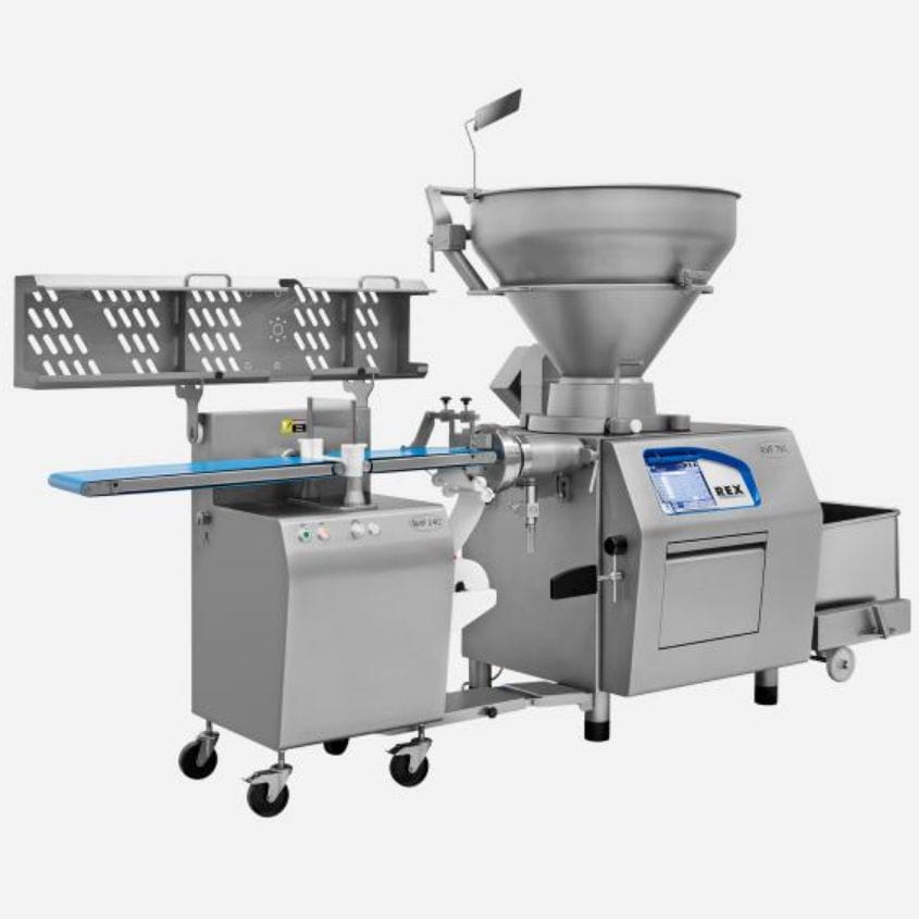 Ground meat portioning machine - MC3-3 - REX-Technologie GmbH & Co. KG ...