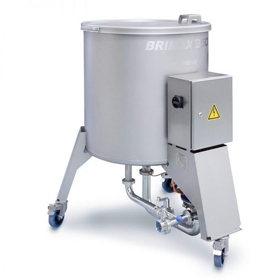 Automatic brine mixer - BRIMAX 350 - Schröder Maschinenbau GmbH - stainless steel