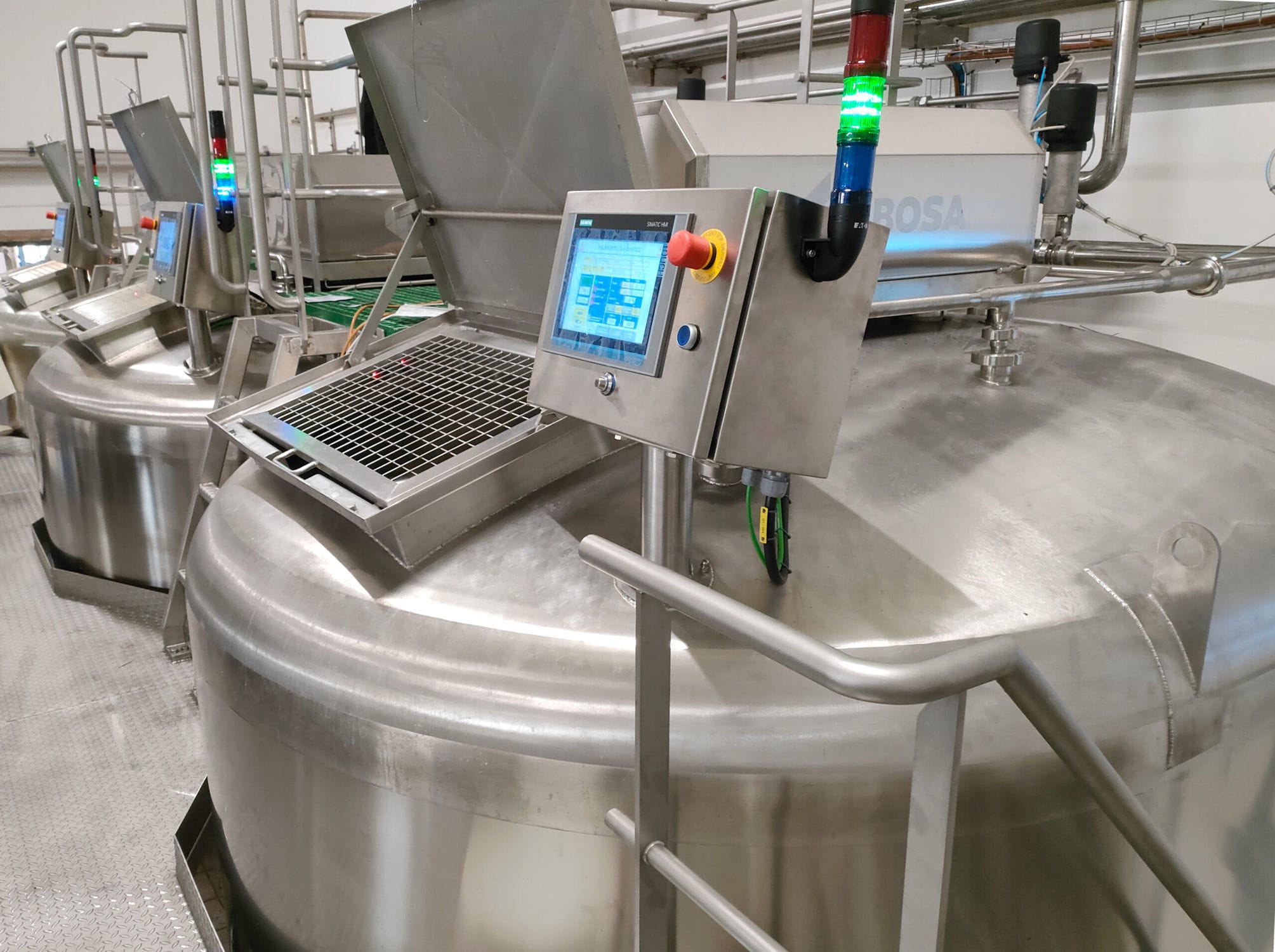 Curdling tank - CUB-MASTER - FIBOSA